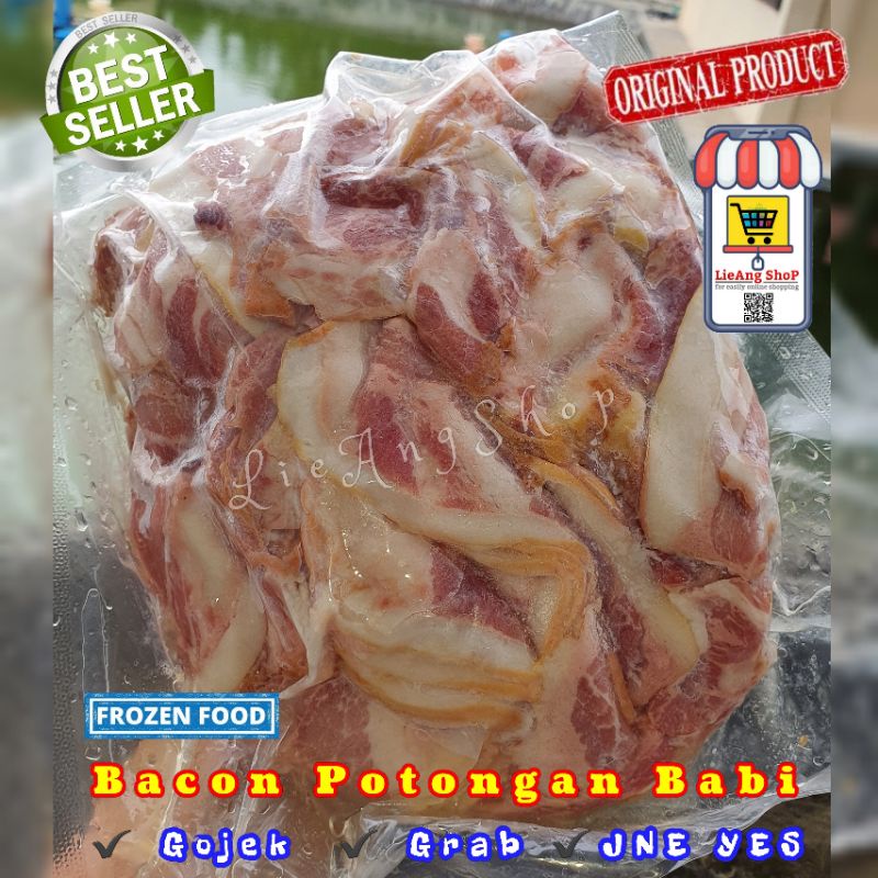 Jual BACON BABI POTONGAN 1KG | Shopee Indonesia