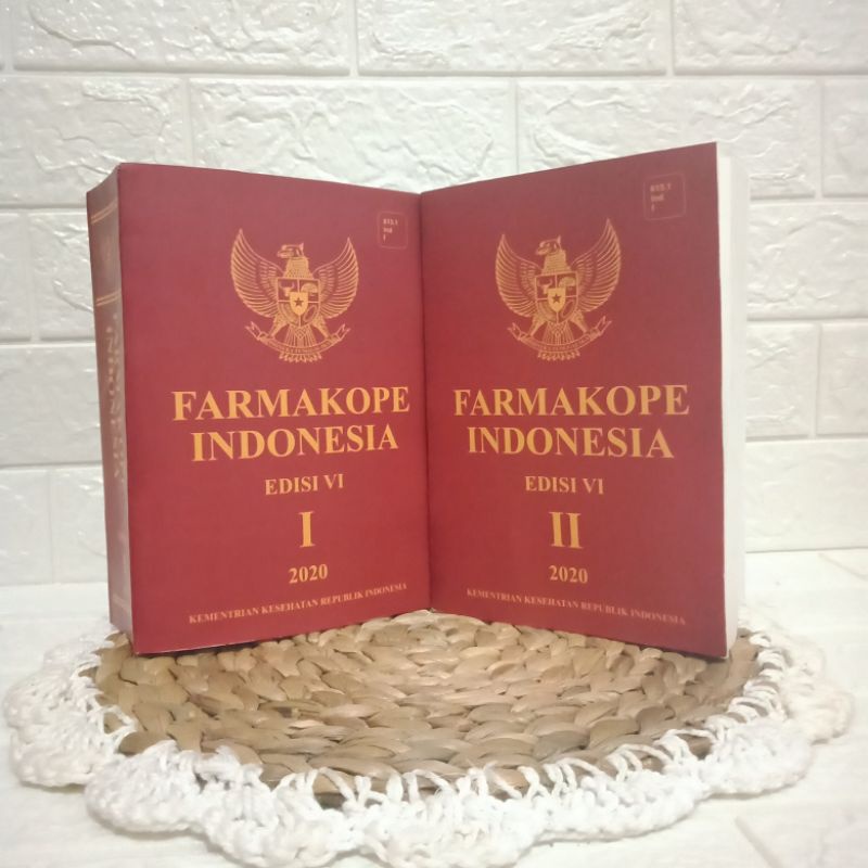 Jual FARMAKOPE INDONESIA Edisi 6 Buku 1 dan 2 | Shopee Indonesia