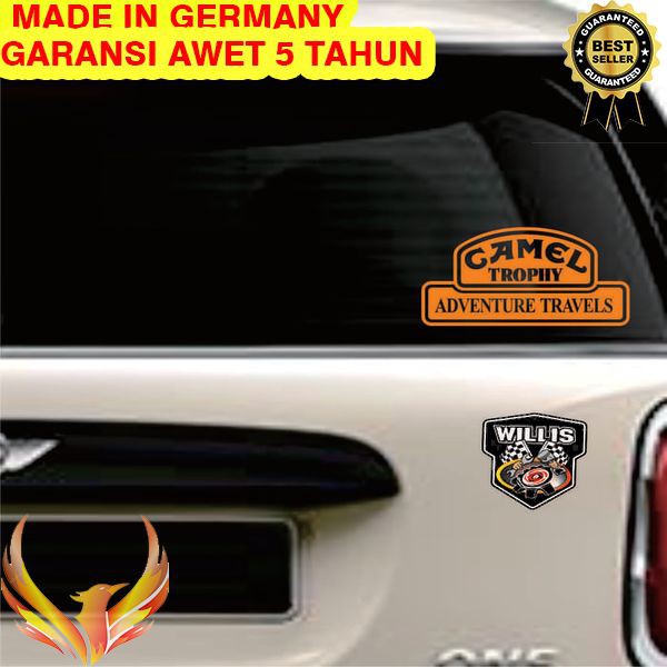 Jual TERMURAH Stiker Mobil Camel Trophy Off Road Sticker Cutting Pintu ...