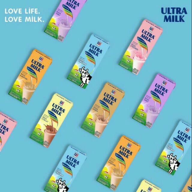 Jual Free packing plastik Susu Ultra 200 ml all variant | Shopee Indonesia