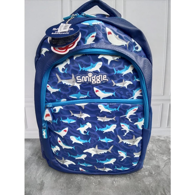 Jual SMIGGLE FLOW BACKPACK SHARK - TAS RANSEL SMIGGLE | Shopee Indonesia
