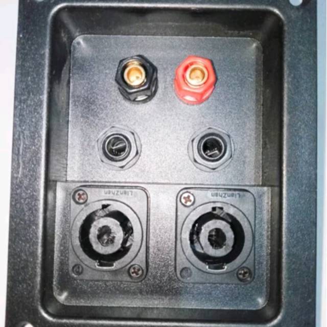 Jual Terminal speaker spicon plus binding plus soket mic | Shopee Indonesia