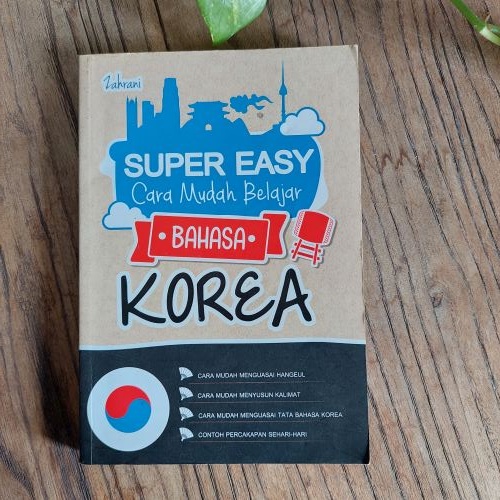 Jual Buku Best Seller : Buku Super Easy Cara Mudah Belajar Bahasa Korea | Shopee Indonesia
