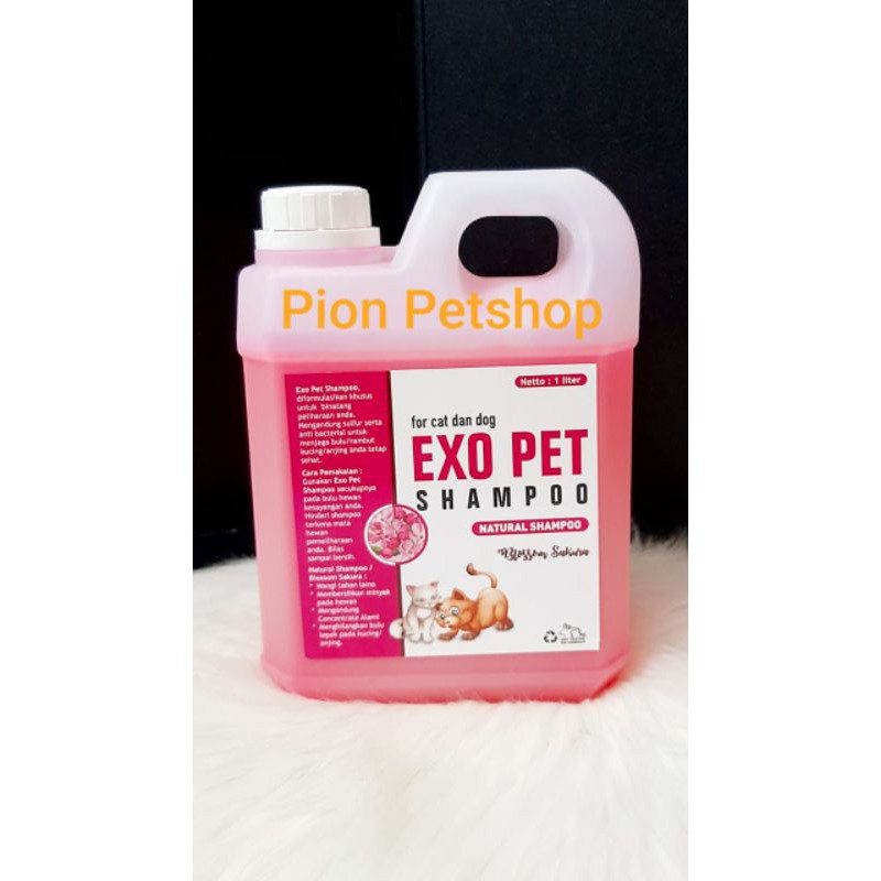 Jual EXO Natural Shampo 1 liter (untuk anjing dan kucing) | Shopee ...