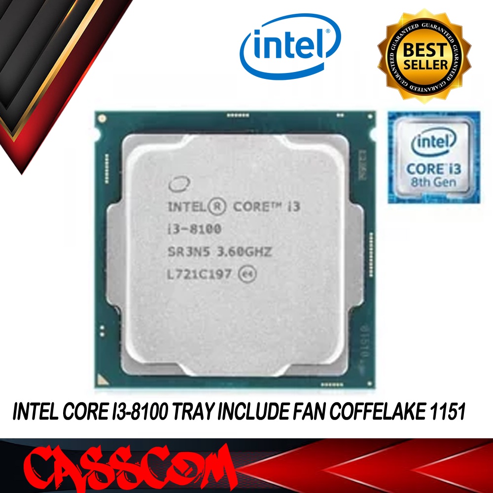 Jual Processor Intel Core i3-8100 tray LGA1151 | Shopee Indonesia