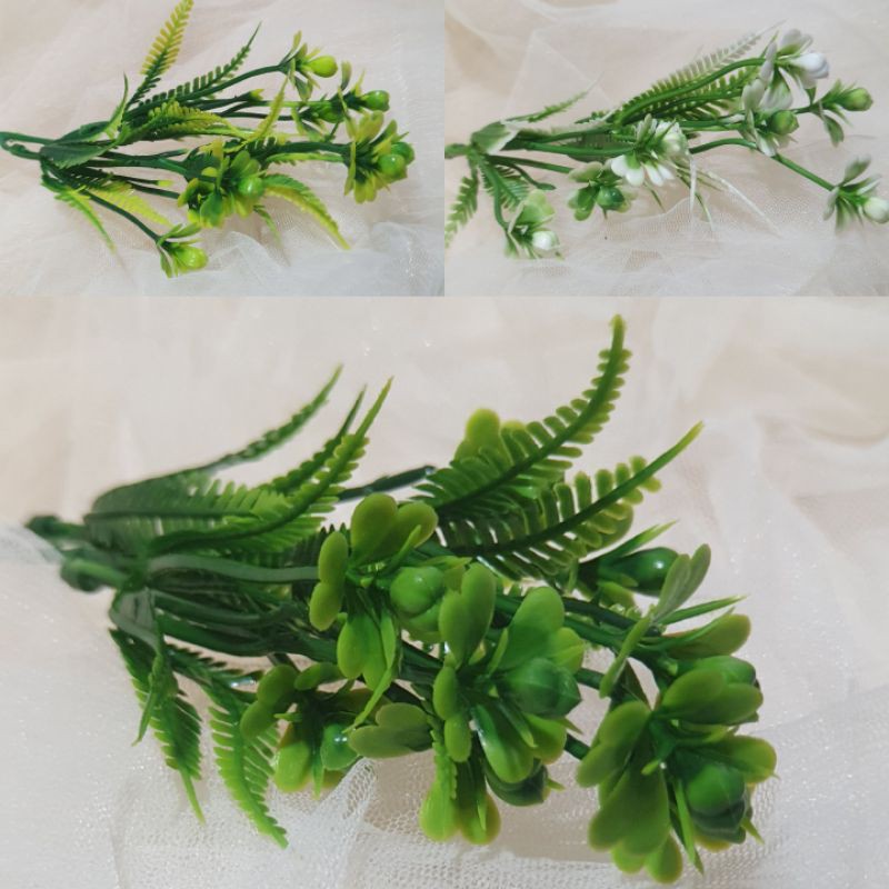 Jual 1 tangkai kecil rumput artifisial clover | Shopee Indonesia