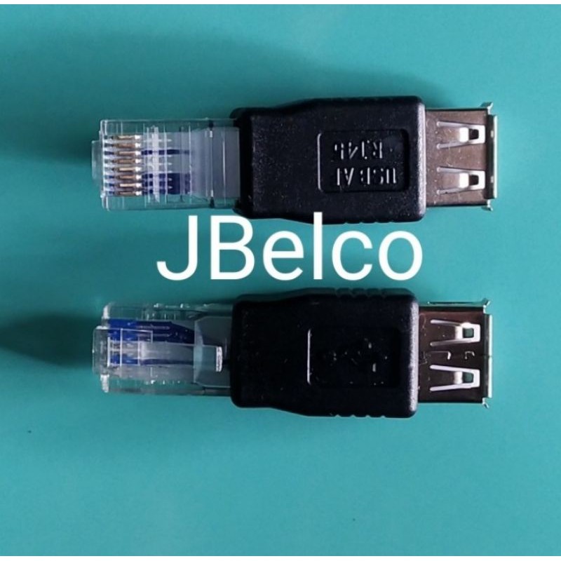 Jual USB Female Type A to RJ45 LAN ethernet adapter | Shopee Indonesia