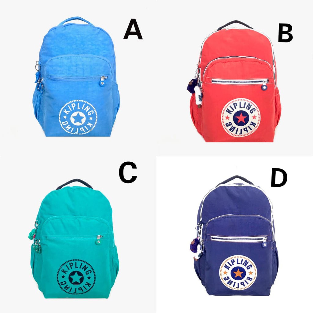 Jual Tas Ransel Kipling Seoul GO Original Backpack Large Besar Laptop ...