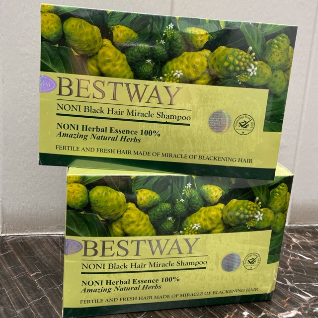 Jual Bestway Noni Black Hair Miracle Shampoo | Shopee Indonesia