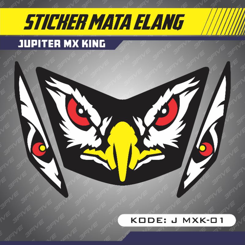 Jual STIKER STICKER MATA ELANG JUPITER MX KING | Shopee Indonesia