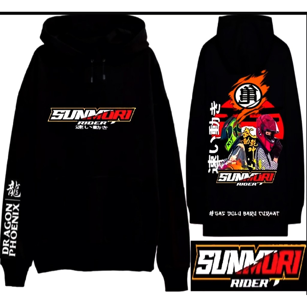 Jual JAKET PRIA HODIE KANJI JEPANG SUNMORI RIDER GS DULU BARU CURHAT ...