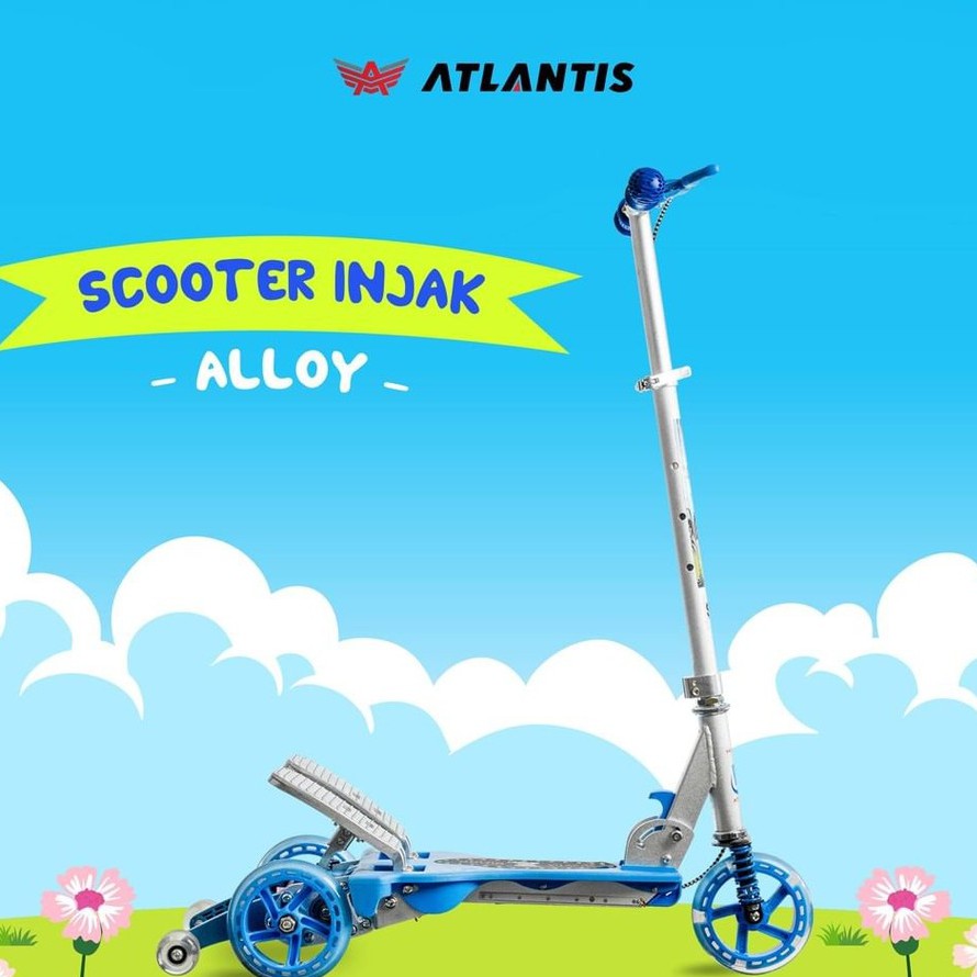 Jual Scooter Atlantis Skuter Injak Besar LC-V1203 | Shopee Indonesia