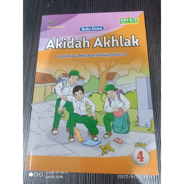 Jual Buku Akidah Akhlak untuk Kelas 4 MI | Shopee Indonesia