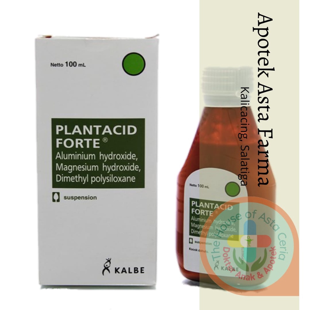 Jual Plantacid Forte 100 Ml Obat Untuk Kelebihan Asam Lambung | Shopee ...