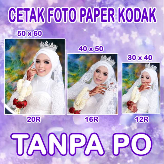 Jual Cetak Foto ukuran 12R 16R dan 20R Kodak | Shopee Indonesia