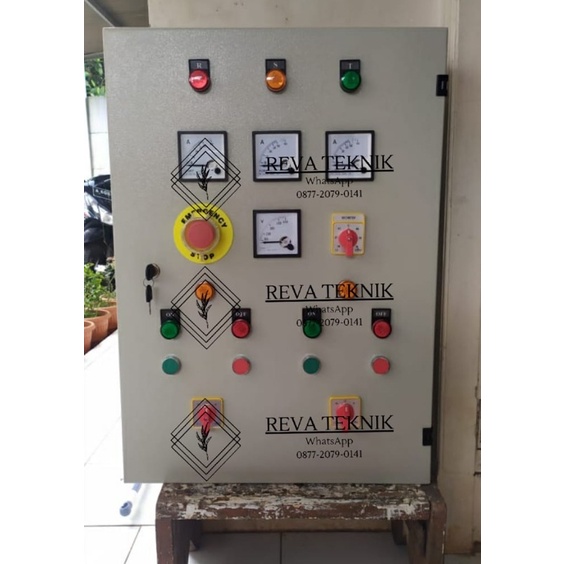 Jual panel listrik 3 phase | panel listrik distribusi (desain 1 ...