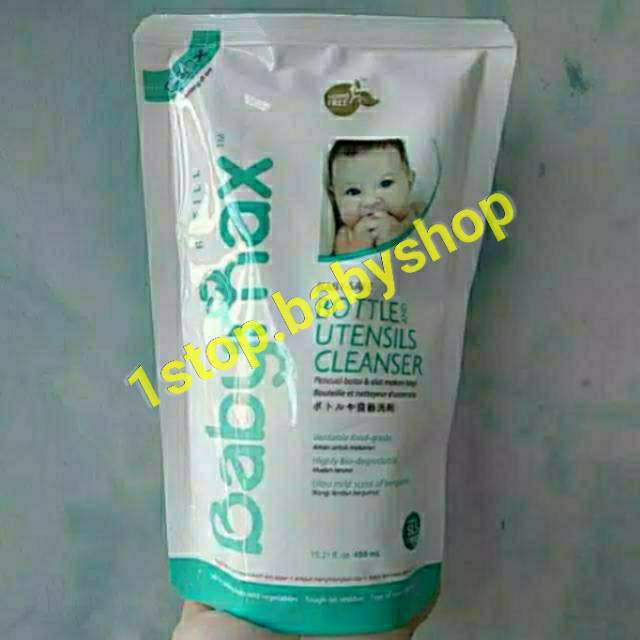 Jual Babymax refill bottle and utensils cleanser sabun cuci botol alat ...