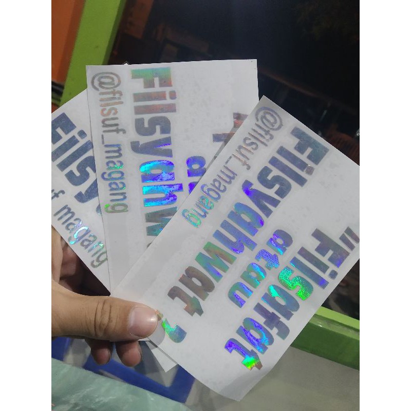 Jual PEMBAYARAN STIKER CUSTOM | Shopee Indonesia