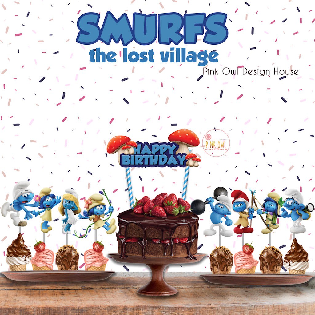 Jual Smurf Cake Topper | Shopee Indonesia