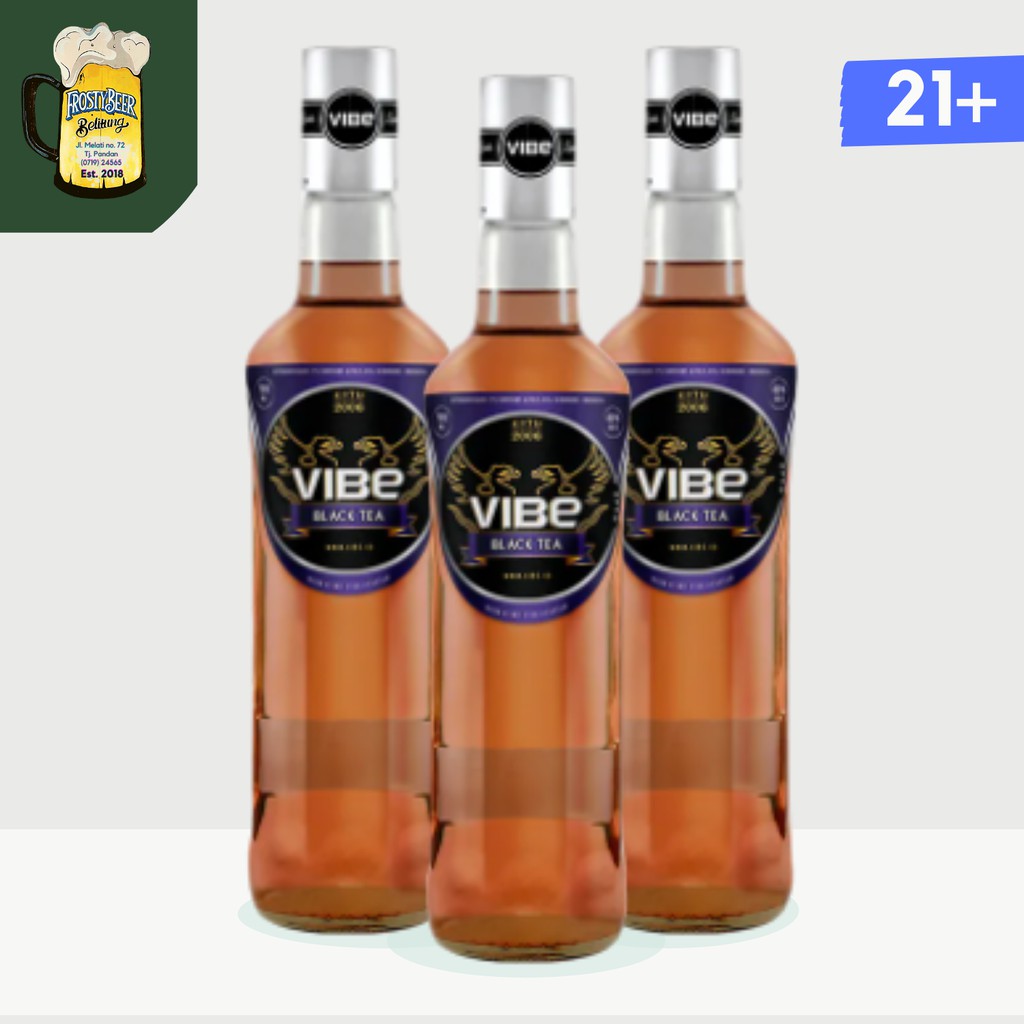 Jual VIBE Premium Black Tea 40% 700 ml - Liqueur - Flavor of Jasmine ...