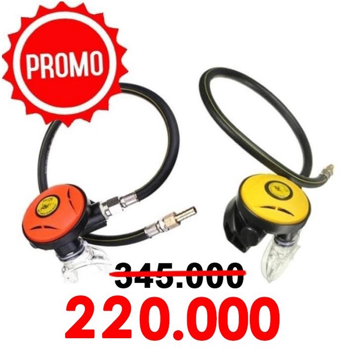 Jual Dacor Dakor Octopus Selam Kompresor Nelayan 2nd Stage Hookah LP ...