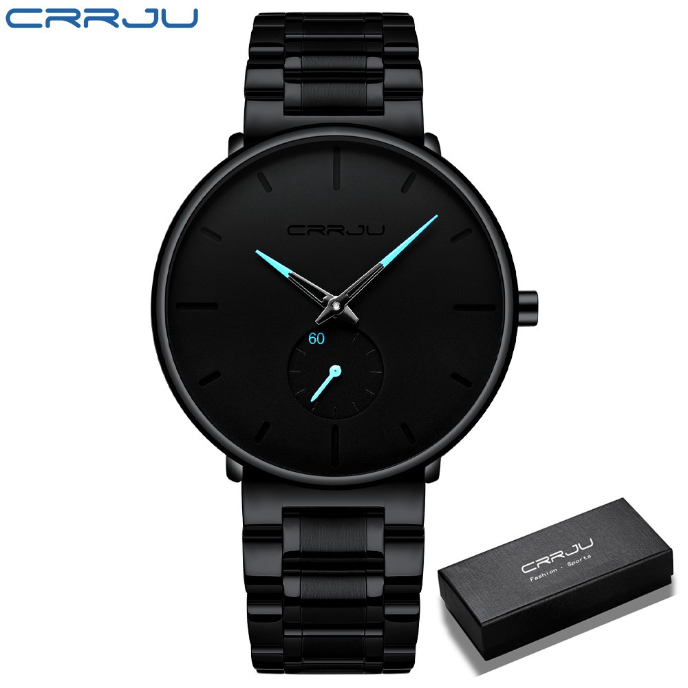 Jual Jam Tangan Elegan Pria CRRJU Submariner Model Abadi Fashion ...