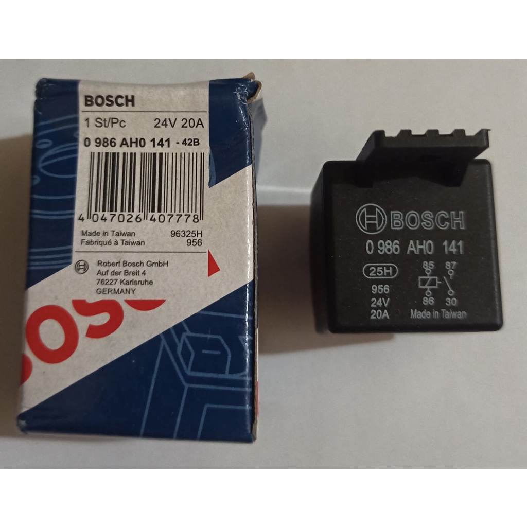 Jual relay BOSCH 24v 20A 4 kaki Original | Shopee Indonesia