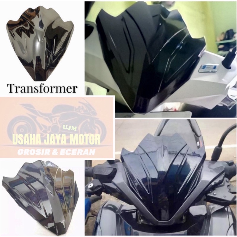 Jual Visor Universal Vario 125 New,Vario 150,Beat Fi Model Transformers ...
