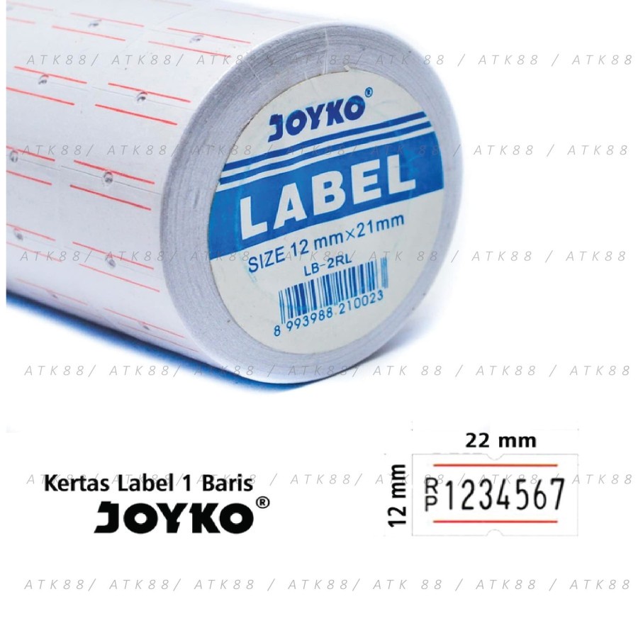 Jual Label Joyko 1 Baris LB-2RL | Shopee Indonesia