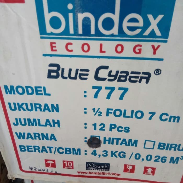 Jual ORDNER BINDEX 777 KWITANSI ( 1 KARTON ) + | Shopee Indonesia