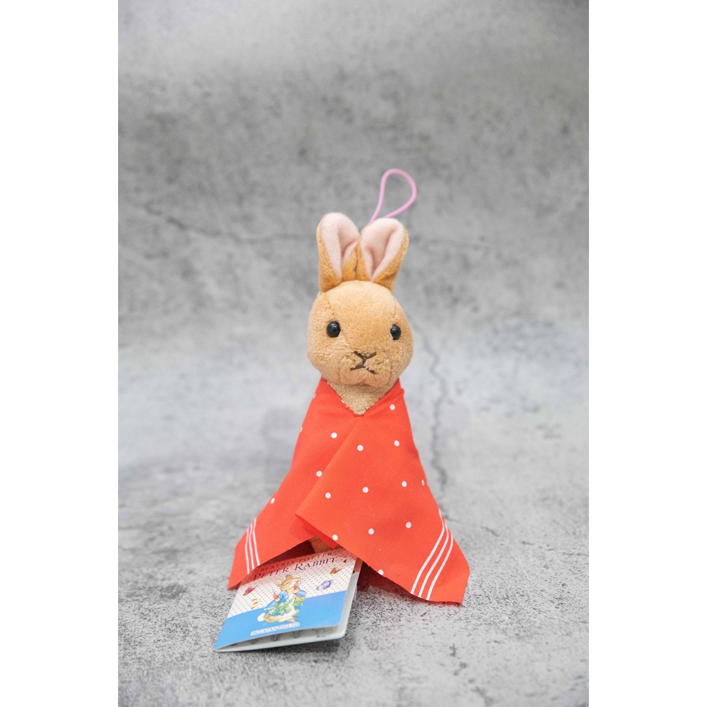 Jual Peter Rabbit Flopsy Bunny Classic Mascot Plush Doll Strap SK Japan ...
