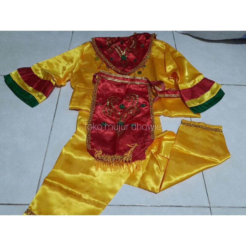 Jual Setelan Baju Tari Betawi # Baju Tari Ronggeng Anak #Baju adat ...