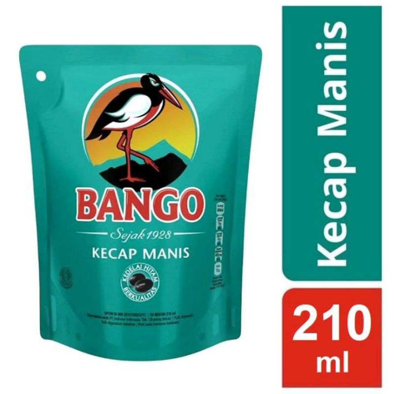 Jual Kecap Manis Sedap ABC BANGO 210ml 220ml 225ml Refill | Shopee ...