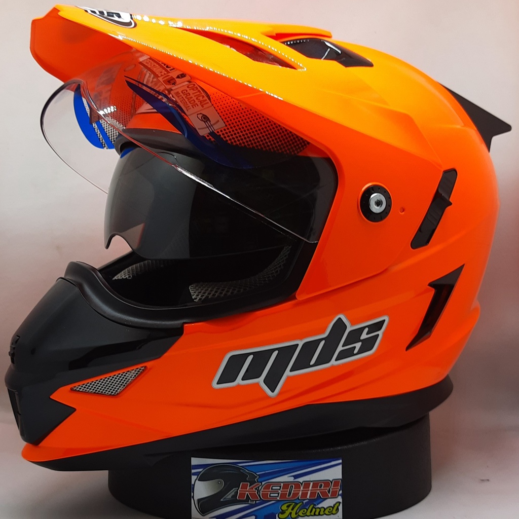 Jual Helm MDS SUPER PRO solid polos | Shopee Indonesia
