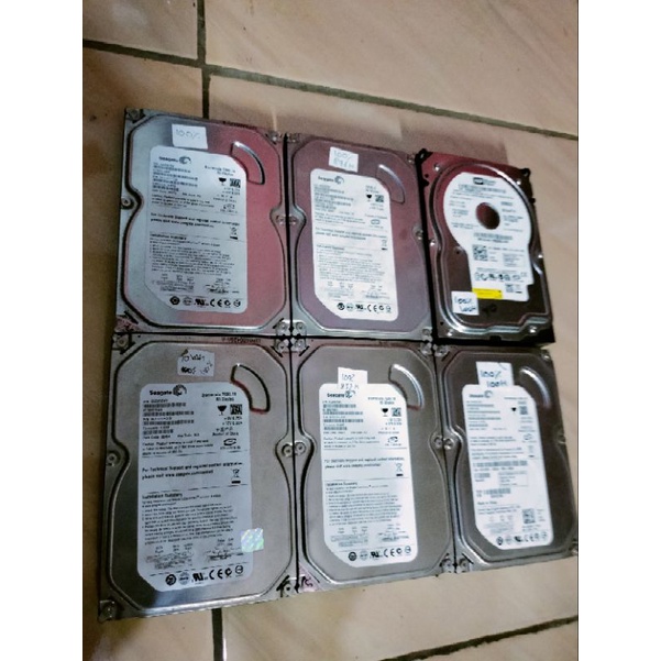 Jual hardisk hdd pc sata pc 80gb sehat sentinel 100% murah second ...