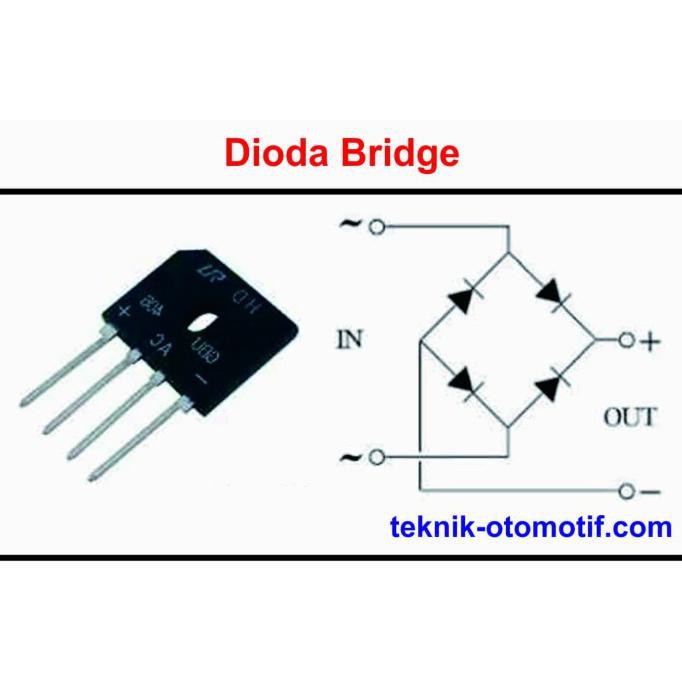 Jual Dioda Bridge 6A 1000V Rectifier Full Wave Jembatan Penyearah ...
