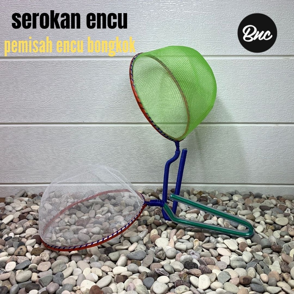 Jual Serokan Encu Pemisah Encuk Bongkok Saringan Burayak Seser Ikan ...