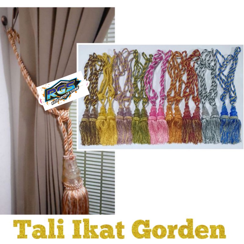 Jual Tali Ikat Gorden Tasel / Tassel Tali Gordeng Hordeng / Tali ...