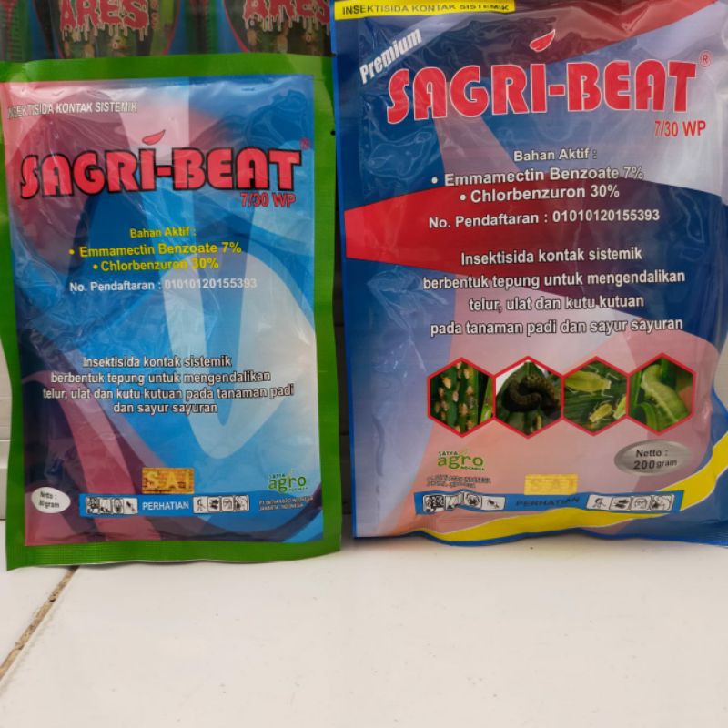 Jual Insektisida SAGRI-BEAT® 7/30 WP -80 gr dan 200 gr | Shopee Indonesia