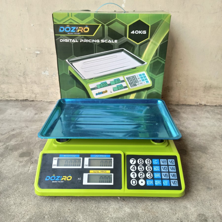 Jual Timbangan Meja Digital Double Display 40kg / timbangan buah sayur ...