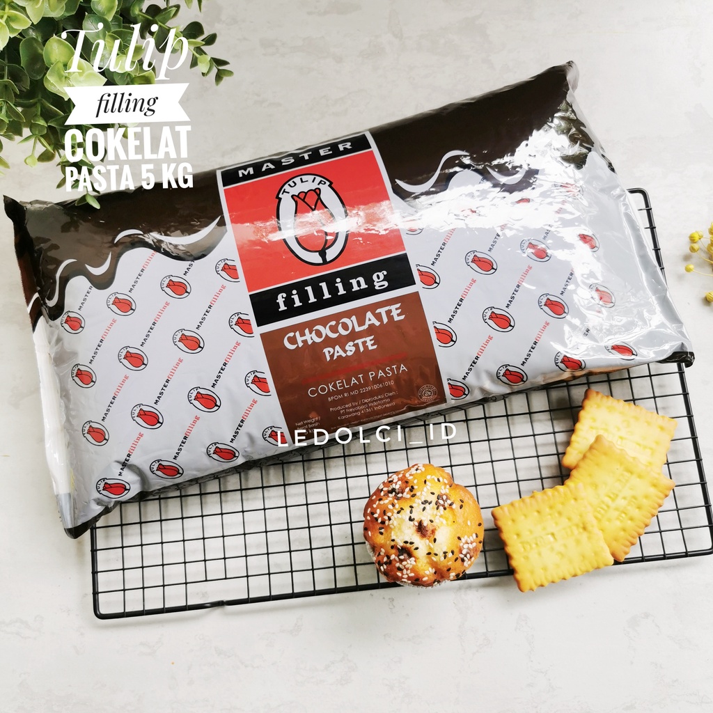 Jual TULIP CHOCOLATE FILLING SELAI COKLAT COKLAT FILLING 5 KG KEMASAN ...