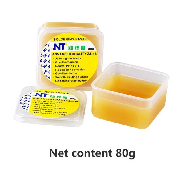 Jual 80g NT Flux Rosin Soldering Paste Minyak Pasta Solder Welding Gel ...
