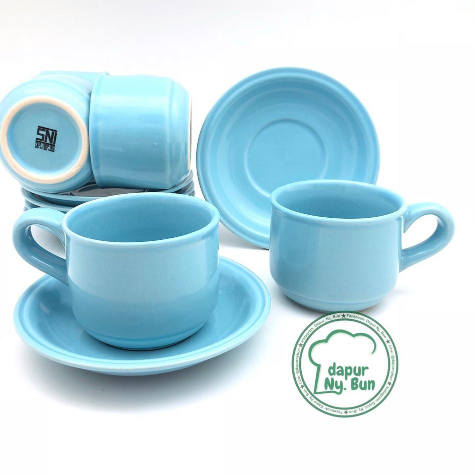 Jual E41N 6 Pasang Cangkir Set / Cangkir + Saucer Nikura / Cangkir Teh ...