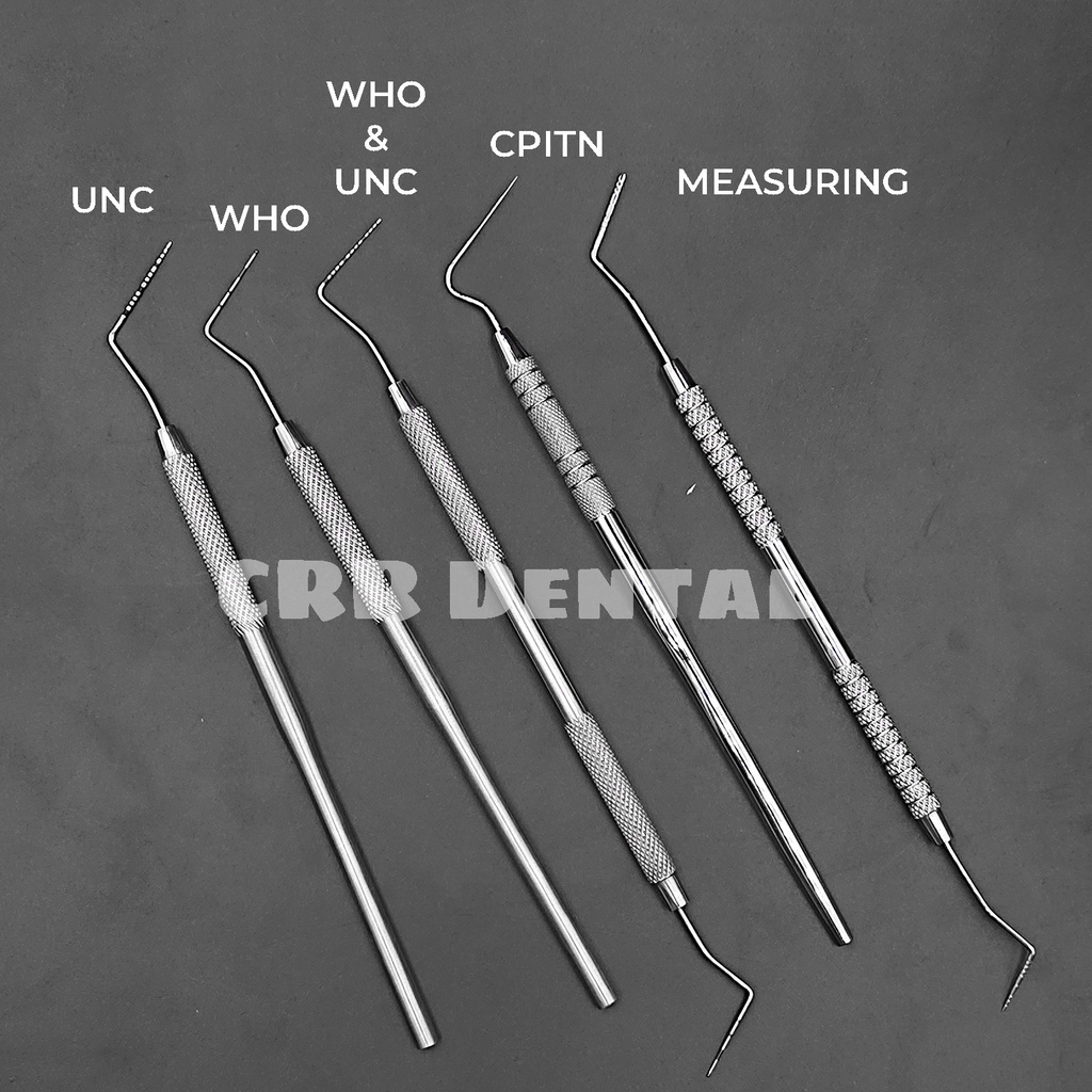 Jual PERIODONTAL PROBES WHO CPITN WILIAM MEASURING PROBE INSTRUMENT ...