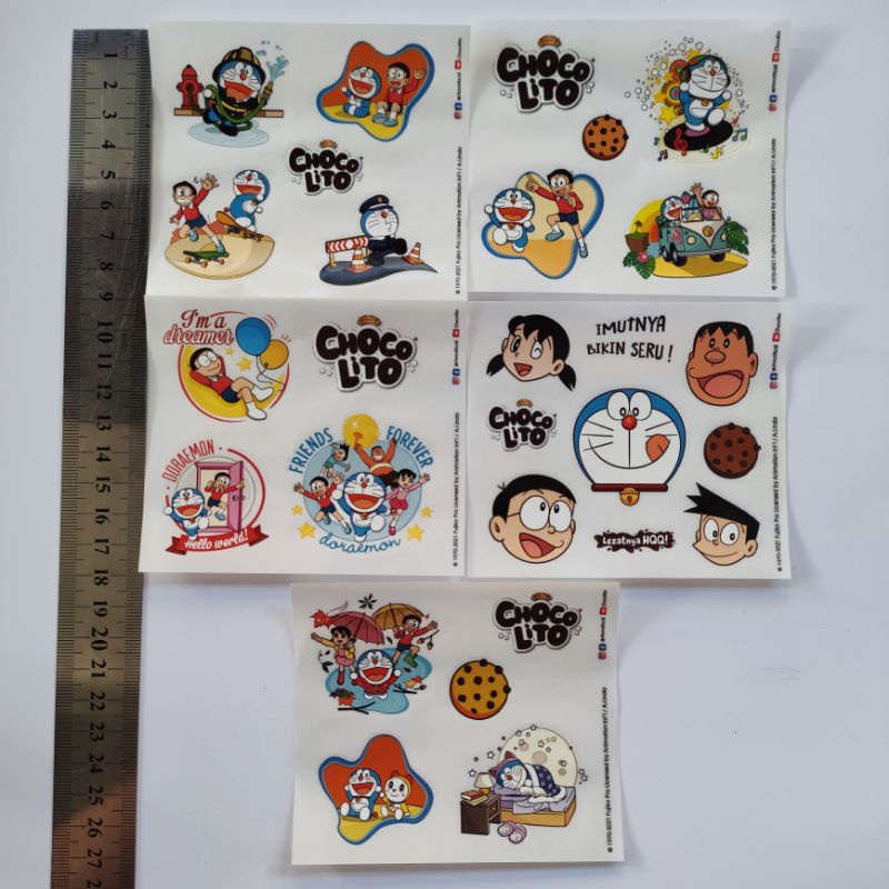 Jual Stiker Doraemon Choco Lito | Shopee Indonesia