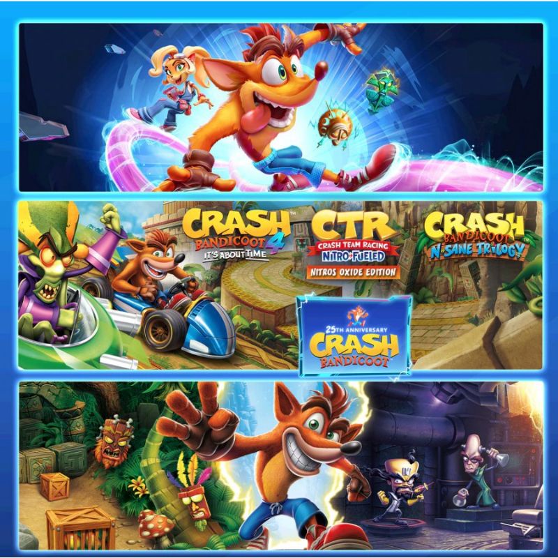 Jual Crash Bandicoot: Crashiversary Bundle (PS4 & PS5) Activated ...