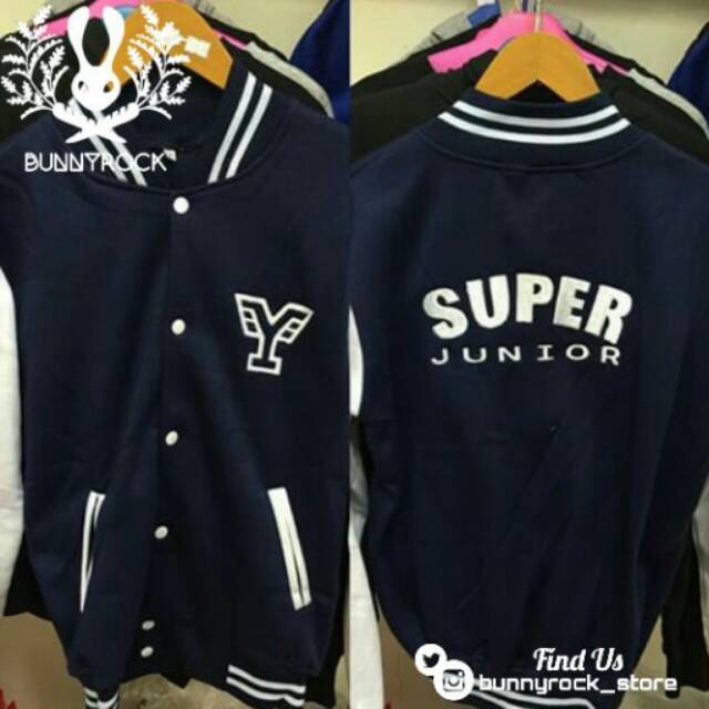 Jual Jaket Varsity SUPER JUNIOR YONSEI | Shopee Indonesia