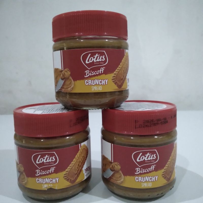 Jual Selai Lotus Biscoff Crunchy Spread 190gr | Shopee Indonesia