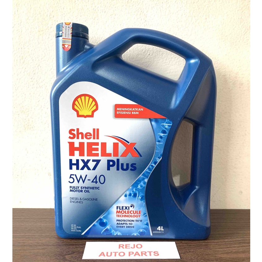 Jual Oli Mesin Shell Helix HX-7 5W-40 4Liter - Oli Mobil Bensin ...