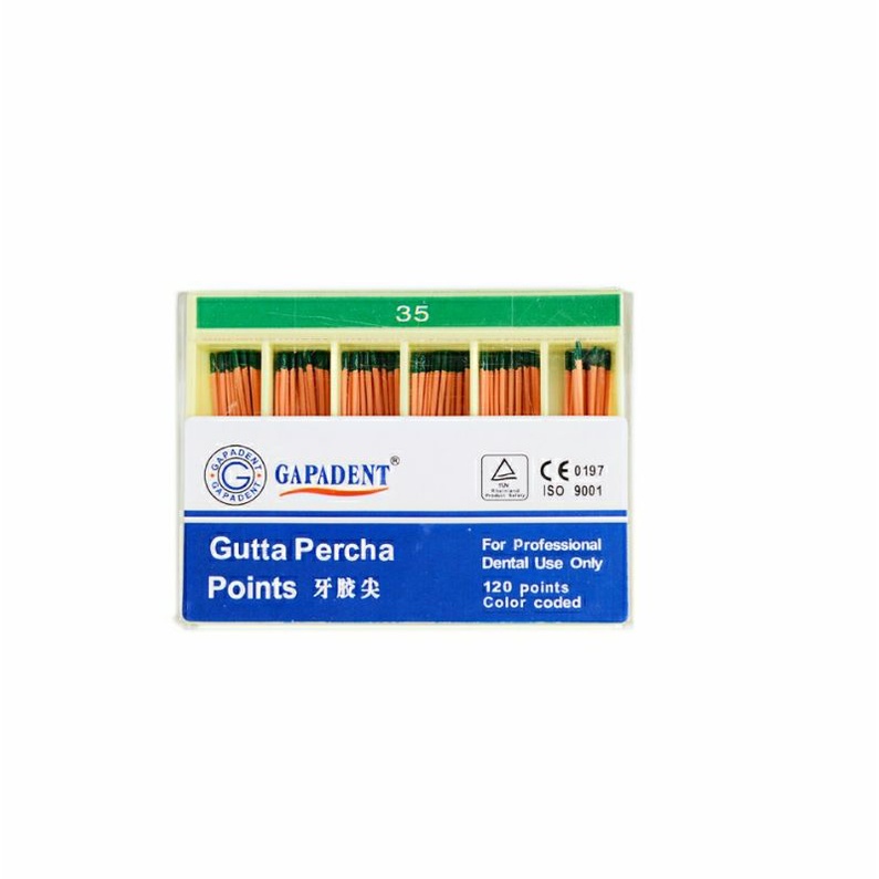 Jual Dental Gutta Percha Point 15 20 25 30 35 40 15-40 45-80 / Gutap ...